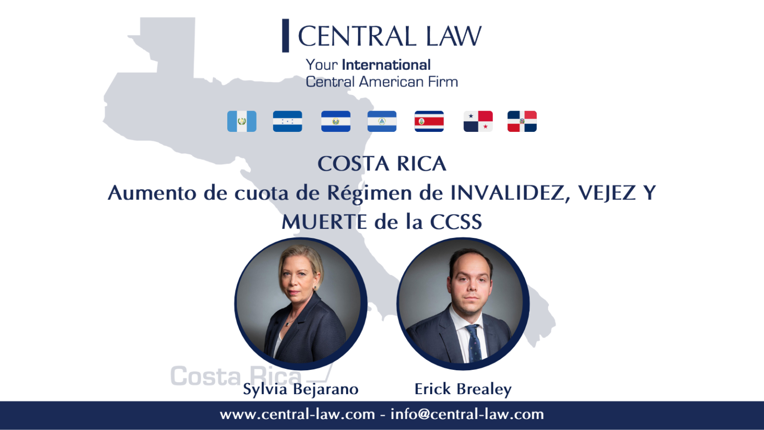 COSTA RICA – Aumento de cuota de Régimen de INVALIDEZ, VEJEZ Y MUERTE ...