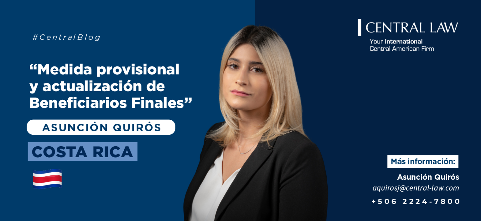 COSTA RICA: Medida provisional y actualización de beneficiarios finales ...